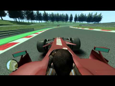 GTA 4 mod - Ferrari F1 on Spa Francorchamps - YouTube