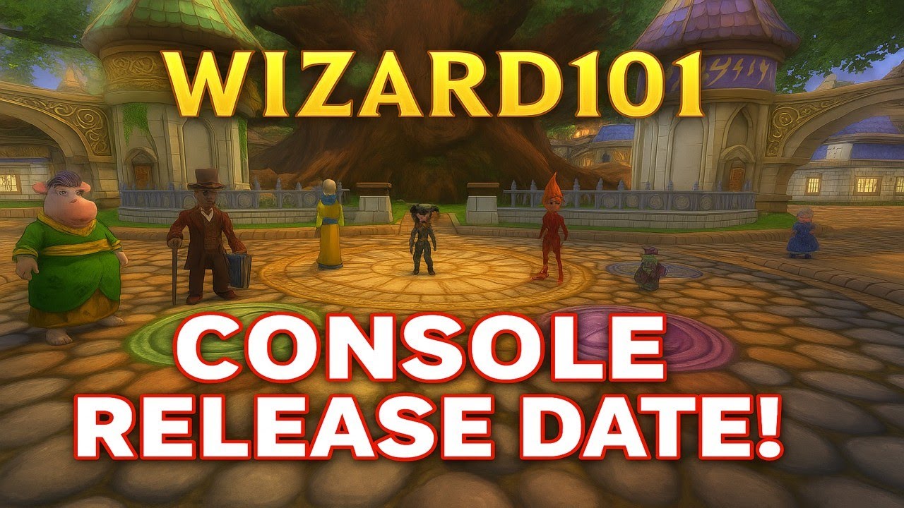 Wizard101 Official Console Release Date Announced! 🎮 - YouTube