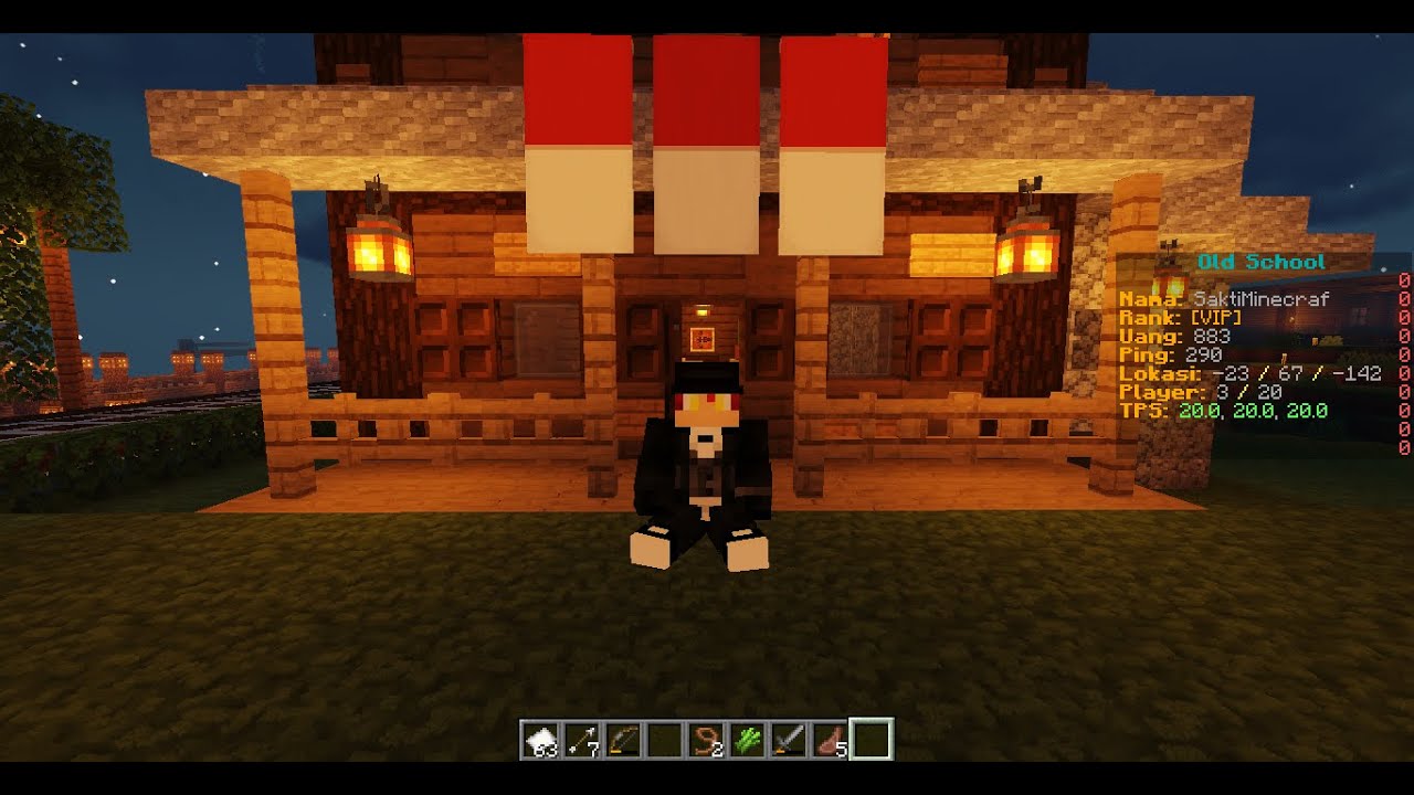 Aku Menjadi Sheriff || Minecraft Survival Server - YouTube