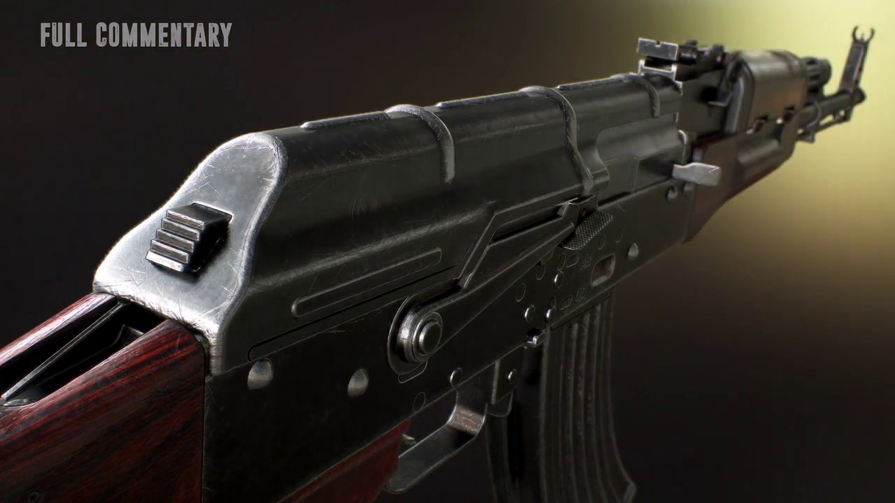 AKM Ultimate Weapon Tutorial by Tim Bergholz - 3DSMax - YouTube