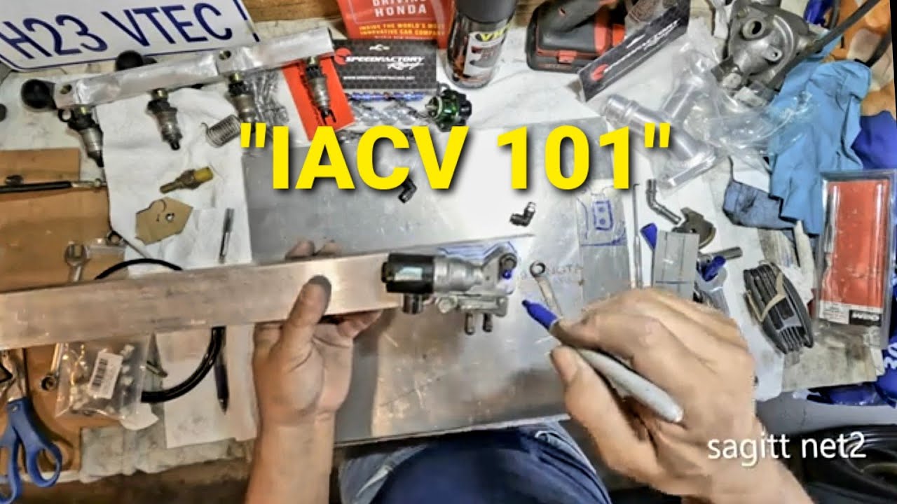 K2H, RBC intake manifold DIY IACV relocator mount plate - YouTube