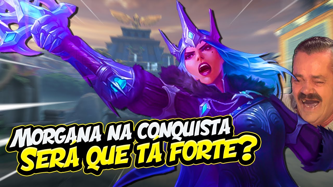 MORGANA NA CONQUISTA! SERÁ QUE TÁ FORTE? MORGAN LE FAY - ⚡ Smite BR ...