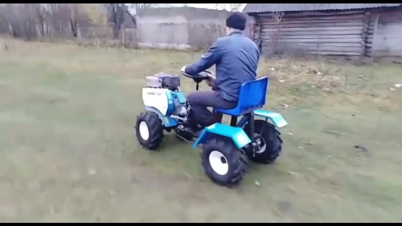 Адаптер для мотоблока Нева и Ока АМ-4х4 - YouTube