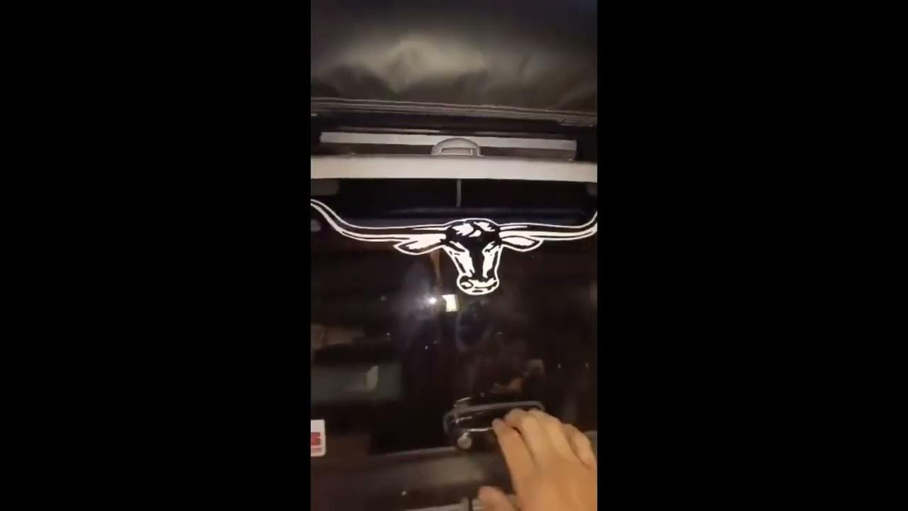 Muller teardrop air vent on canopy install - YouTube