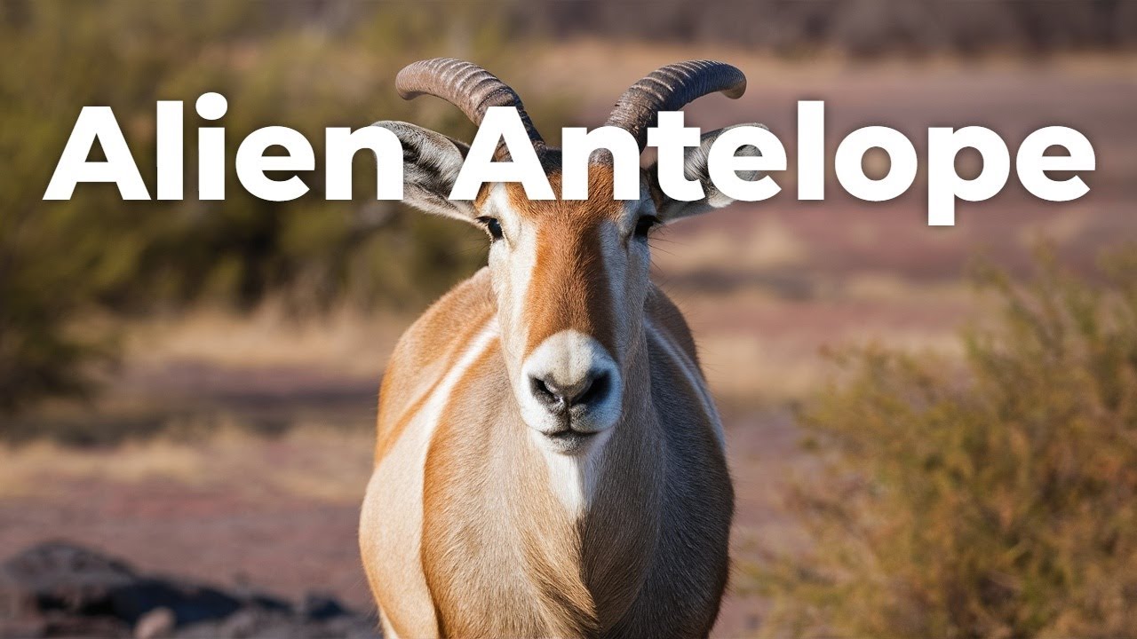 Meet the Saiga Antelope That Looks Like an Alien! - YouTube