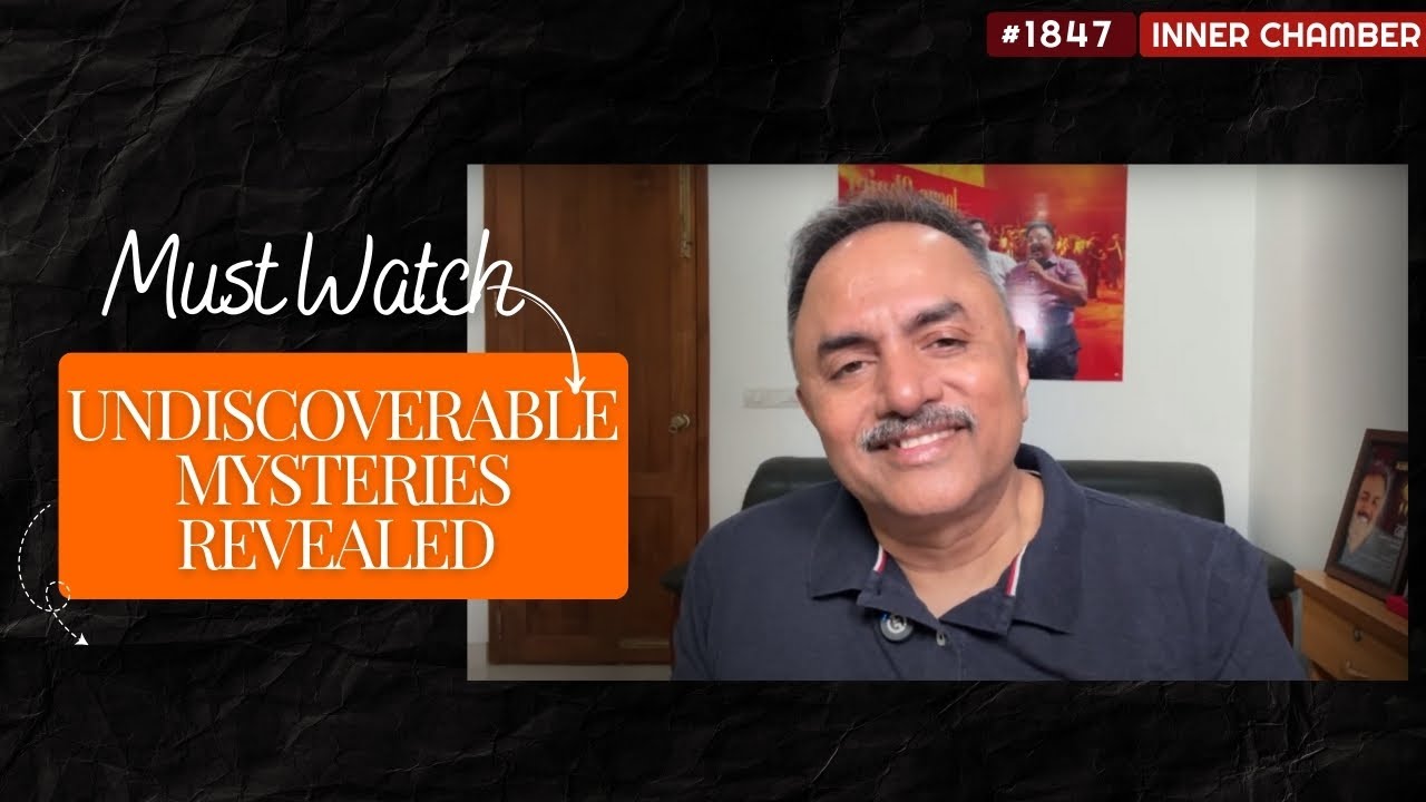 MUST-WATCH MESSAGE: UNDISCOVERABLE MYSTERIES REVEALED || Inner Chamber ...