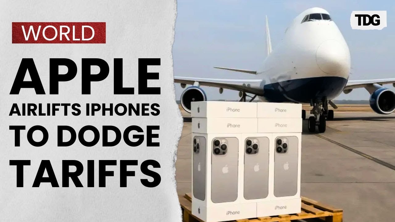 Apple's Strategic Airlift: 600 Tons of iPhones Flown from India to US ...