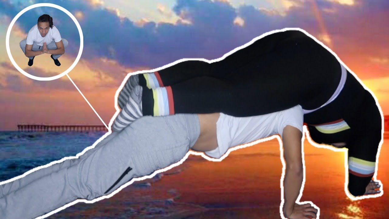 COUPLE'S YOGA CHALLENGE ! *A MAJOR FAIL* - YouTube