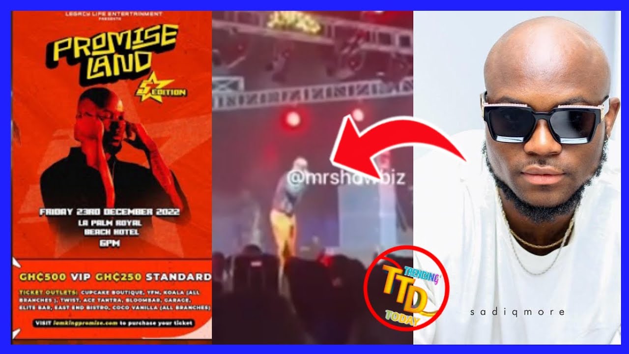 King Promise Finally Apologize To His Fans At The Promise Land Concert ...