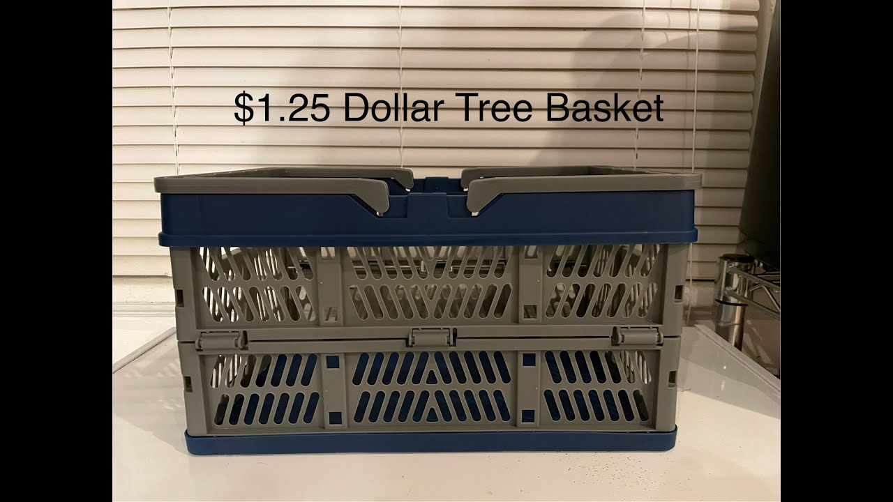 Dollar tree essential basket - YouTube