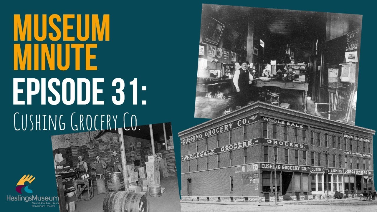 Museum Minute Episode 31 - Cushing Grocery Co - YouTube