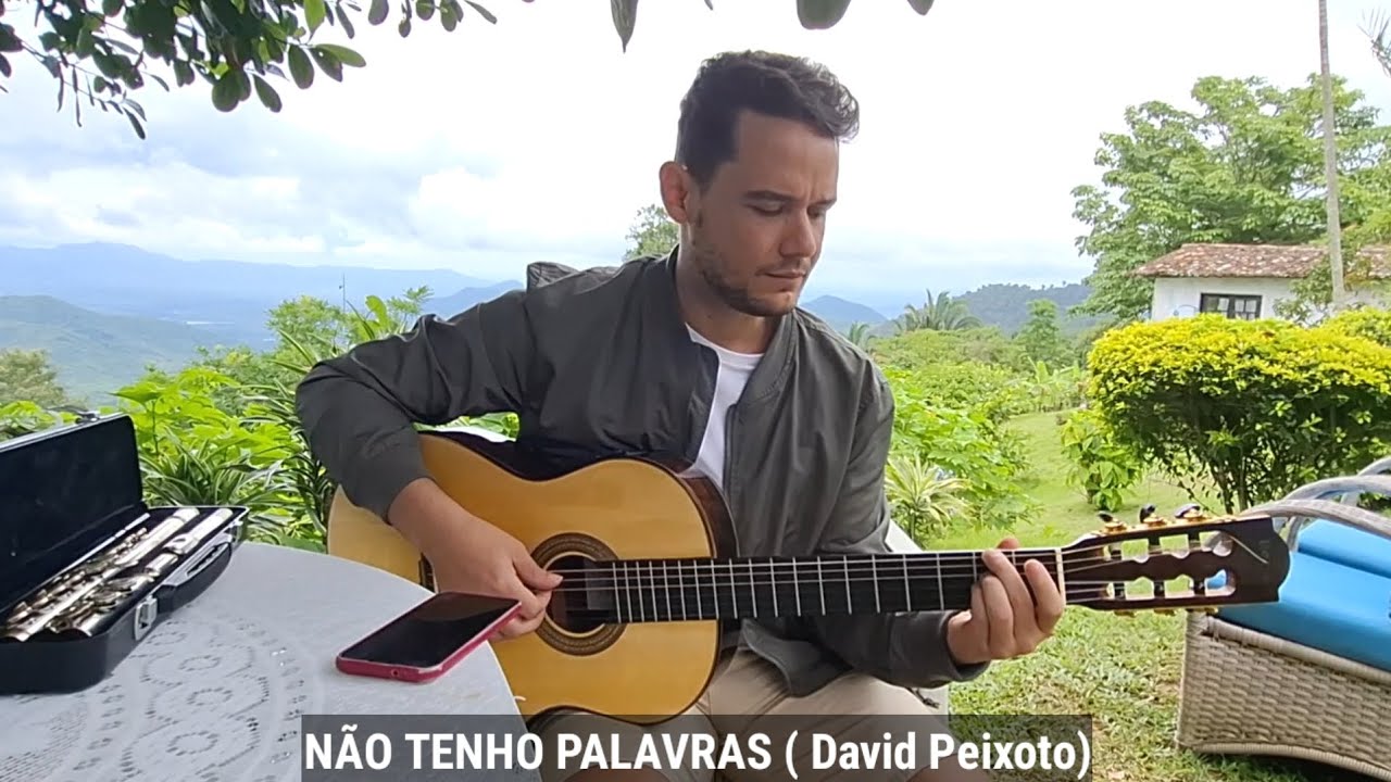 NÃO TENHO PALAVRAS ( David Peixoto ) - YouTube