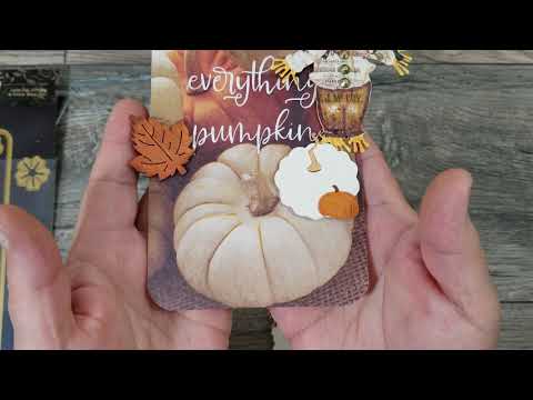 Prima Autumn Sunset paper & project share - YouTube