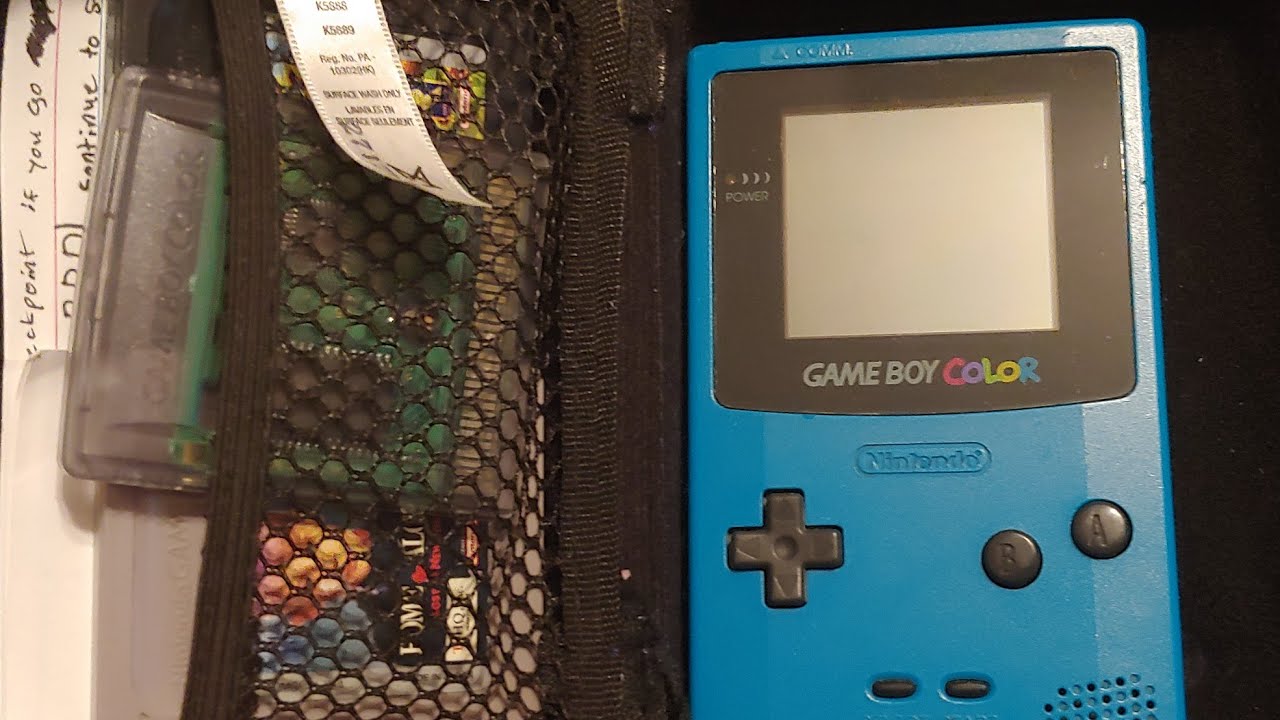 My custom Game Boy carrying case - YouTube