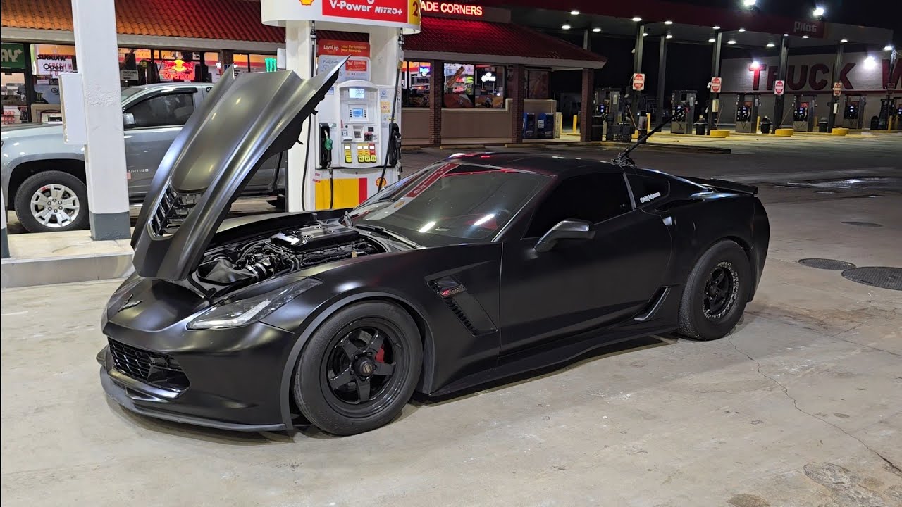 2017 C7 Corvette Z06 2.65 Magnuson Supercharger E85 vs Pritty ...