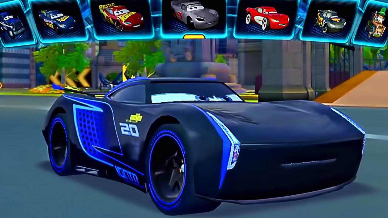 Primer Lightning McQueen vs Jackson Storm - Cars 2: The Video Game ...