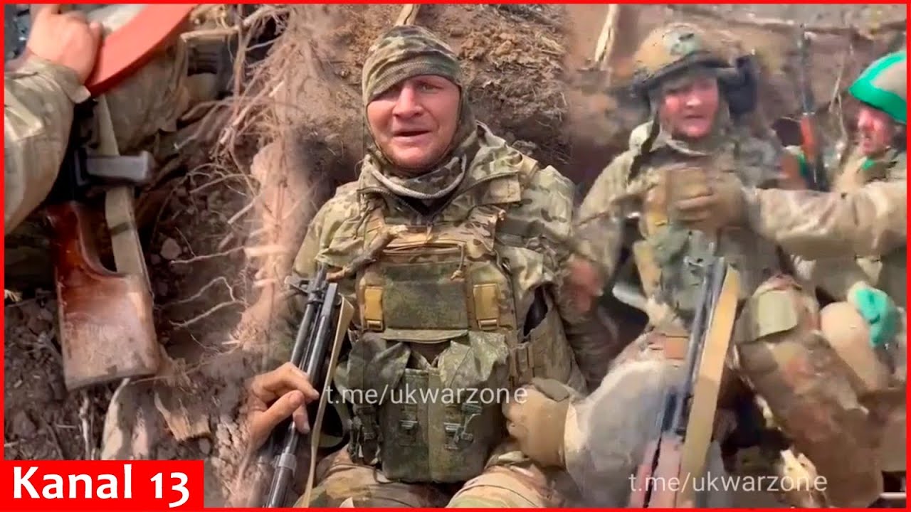 The only surviving Russian soldier in trench surrenders to Ukrainian ...