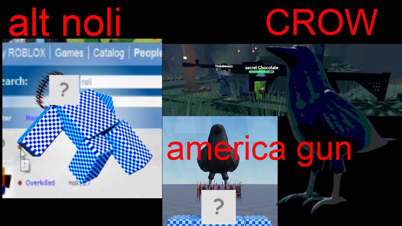 Double Trouble With Crow | Roblox BREAK IN AND STEAL THINGS - YouTube