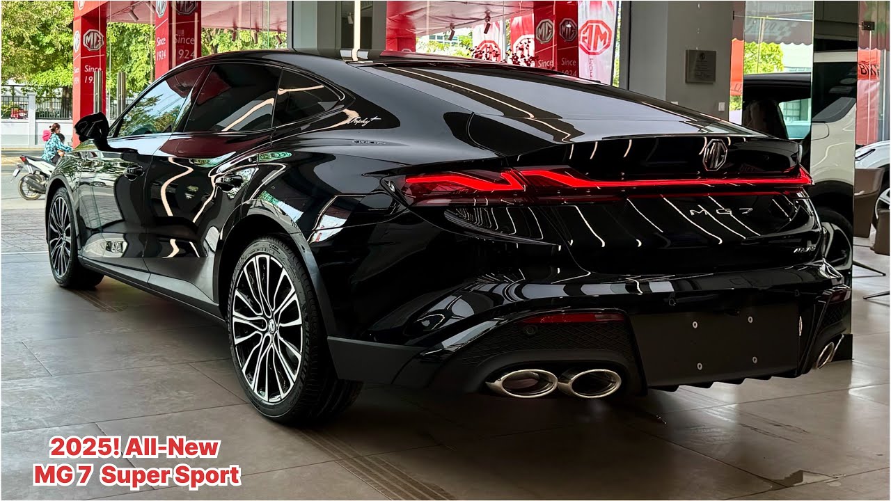 First Look 2025! All-New MG7 Trophy Sport Plus : Super Comfort Premium ...