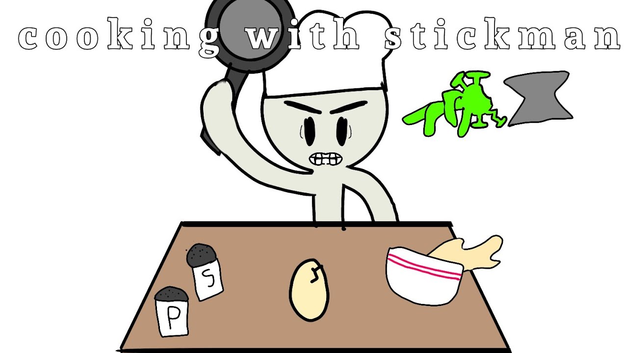 Cooking with stickman (10 sub special!) - YouTube
