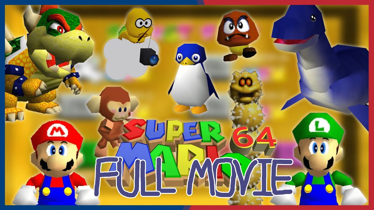 Zack 'n Jaden play Super Mario 64 (FULL MOVIE) - YouTube