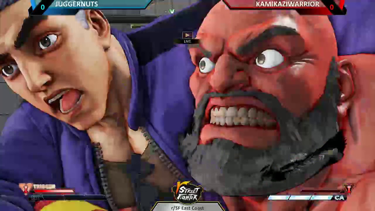 r/SF Weekly Dumpster Fire - Juggernuts (Zangief) vs KamikaziWarrior ...