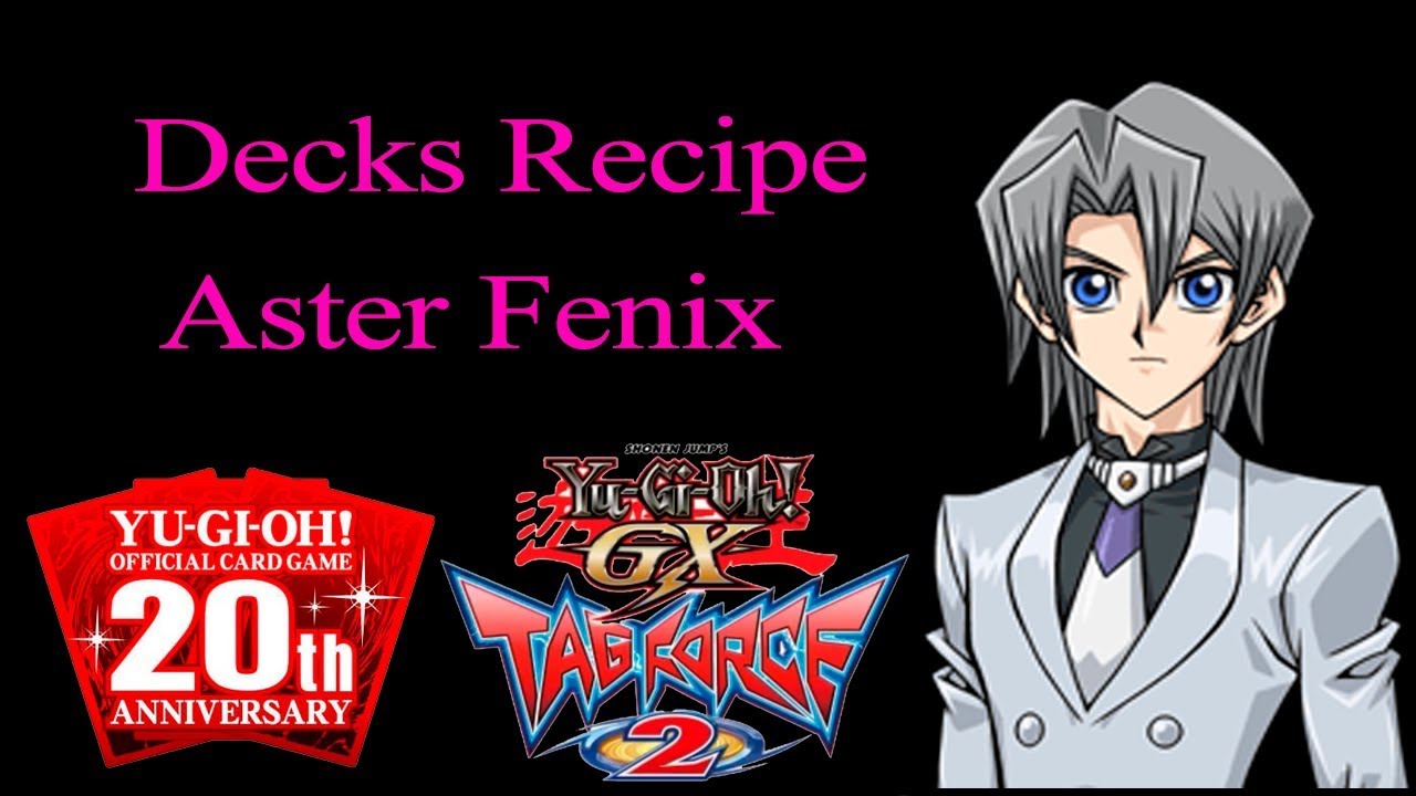 Yu-Gi-Oh! GX Tag Force 2 Decks Recipe Aster Phoenix Deck Destiny Hero ...