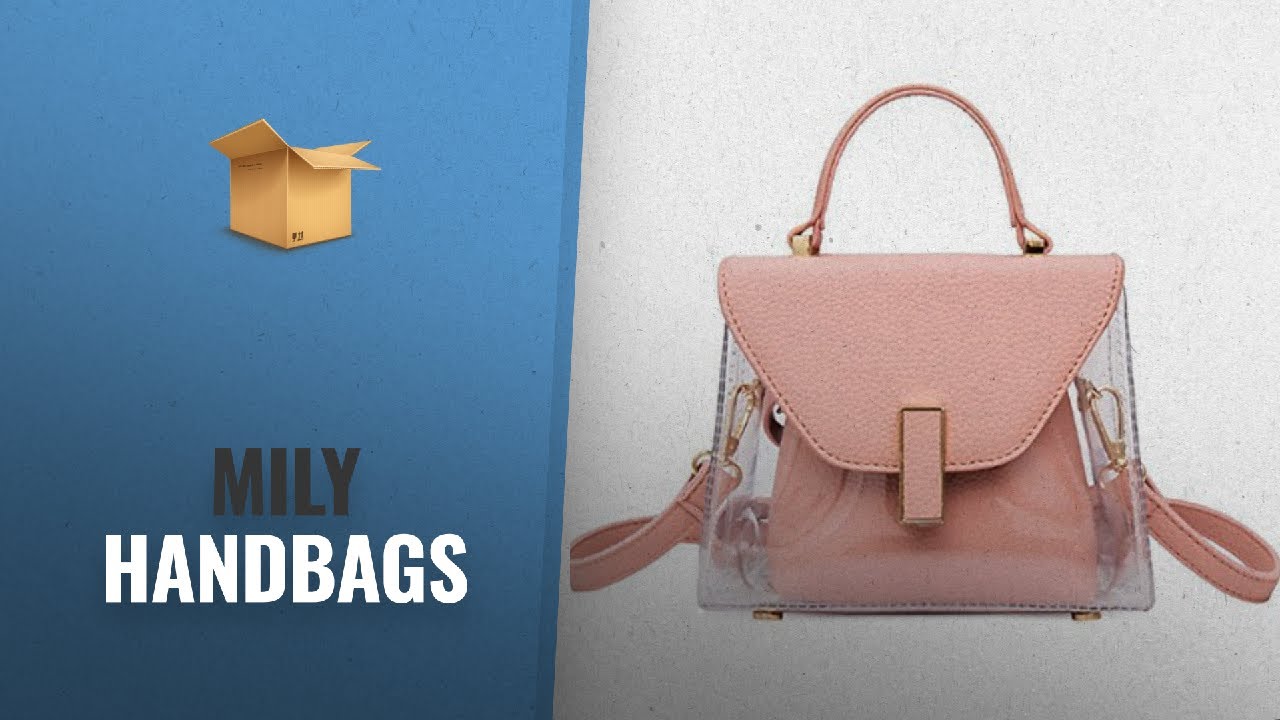 Top 10 Mily Handbags [2018 Best Sellers]: Mily Summer Jelly Clear ...