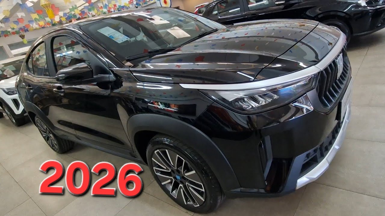 NOVO FIAT FASTBACK AUDACE HÍBRIDO TURBO 200 - 2026 - YouTube