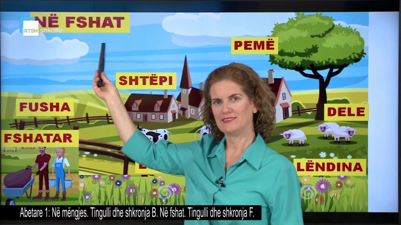 Abetare 1 - Në mëngjes. Tingulli dhe shkronja B. Në fshat. Tingulli dhe ...