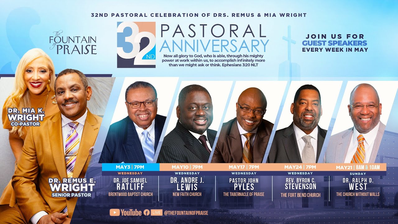 32nd Pastoral Celebration w/ Dr. Joe S. Ratliff | Mid-Week Worship ...