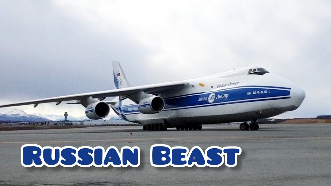 AN 124 Russian Beast Rolling | Biggest Aircraft | Aeroplane | Cargo ...