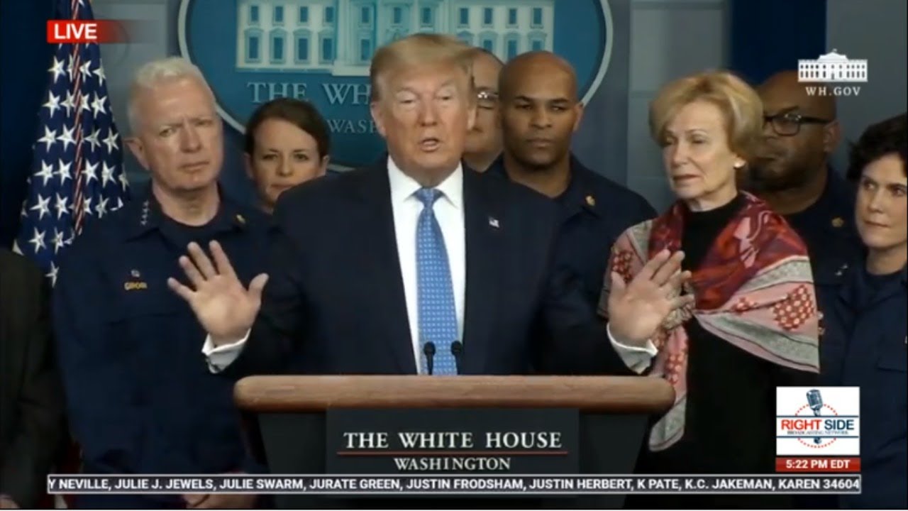 🔴LIVE: President Trump & Coronavirus Task Force Hold News Conference 3 ...