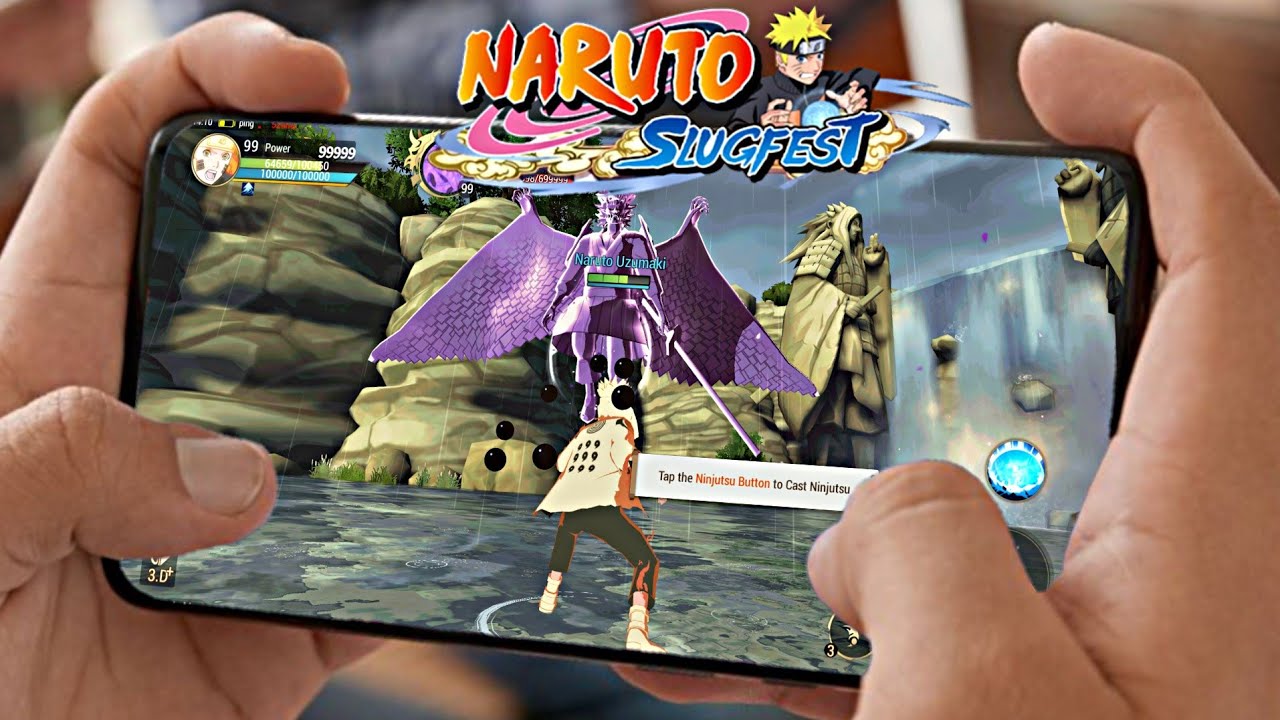 O Melhor Jogo De Naruto 3d Mundo Aberto Oficial Para Celular Android