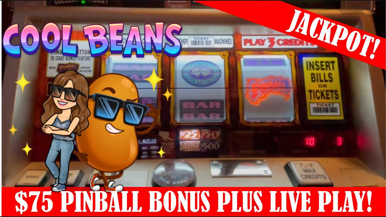 🔴OLD SCHOOL PINBALL SLOT MACHINE 🎰 HANDPAY JACKPOT PLUS TRIPLE DOUBLE ...