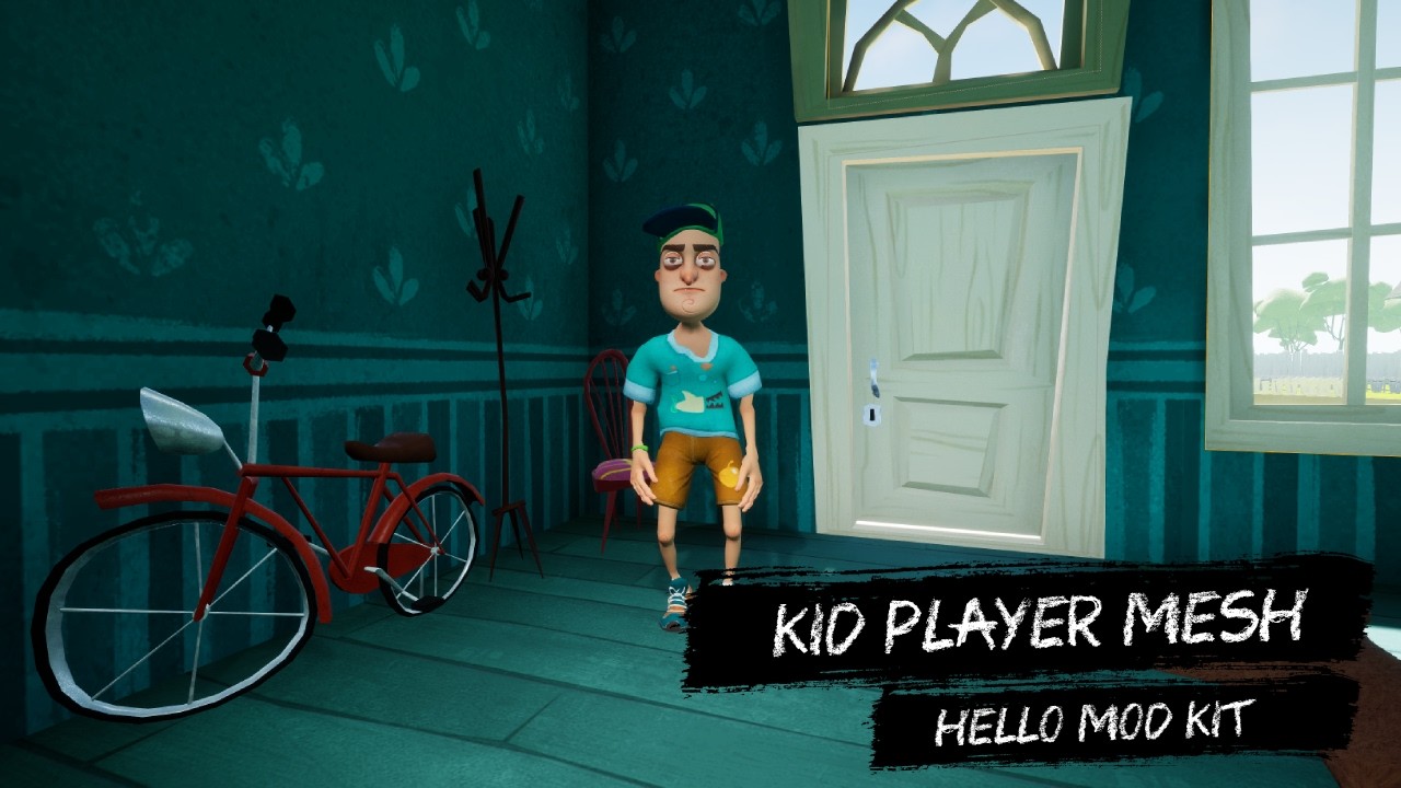 How to Setup Kid Player Mesh in Hello Mod Kit! - YouTube