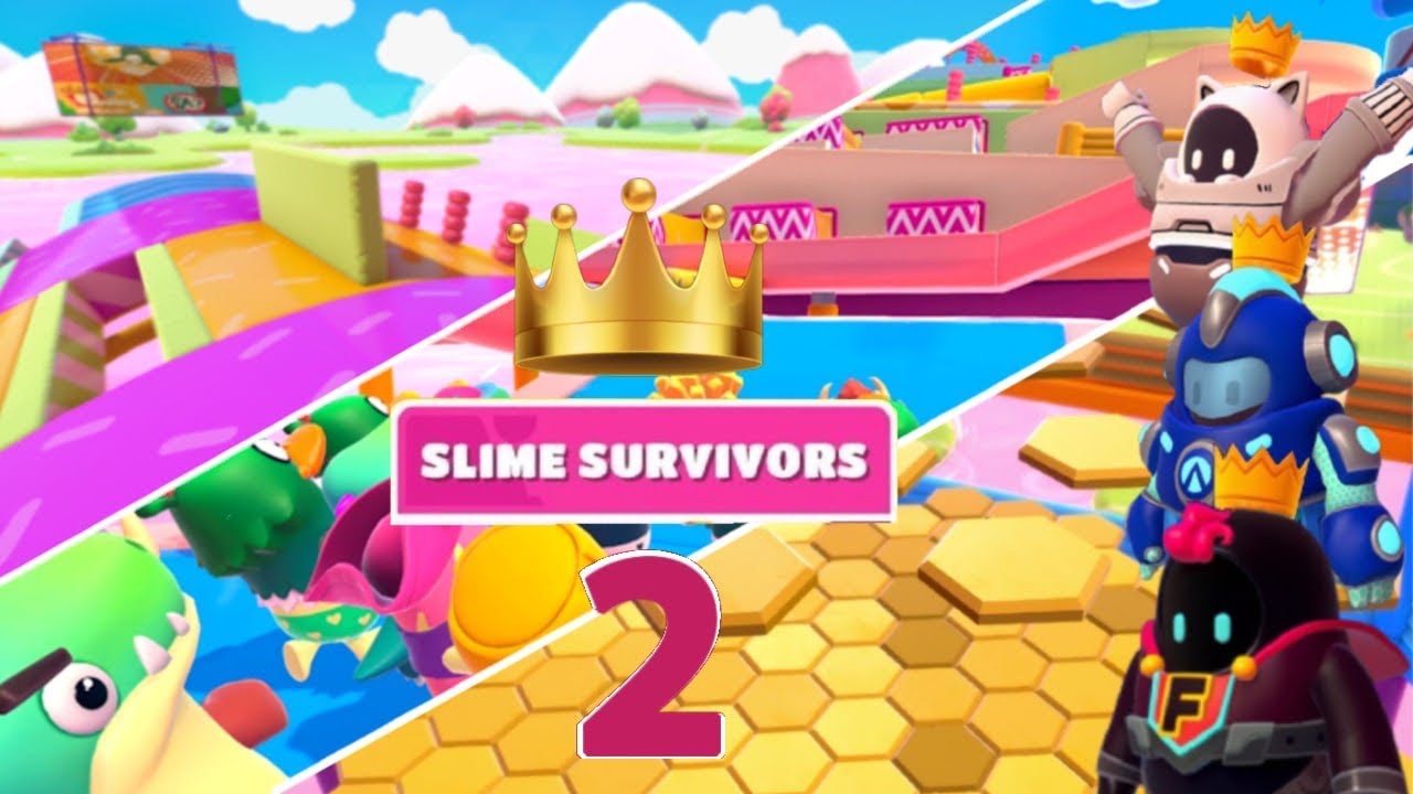 Fall Guys Slime Survivors Win Compilation 2 - YouTube
