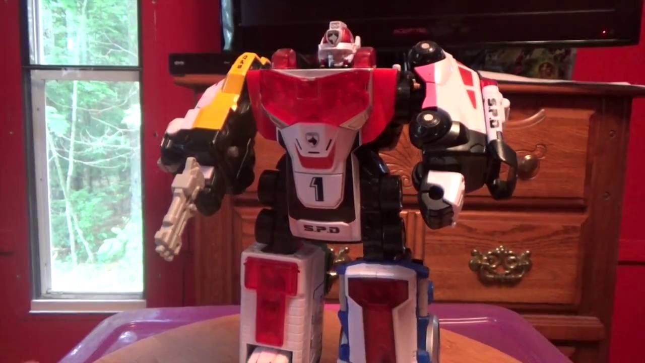Review: Delta Squad Megazord from Power Ranger S.P.D - YouTube