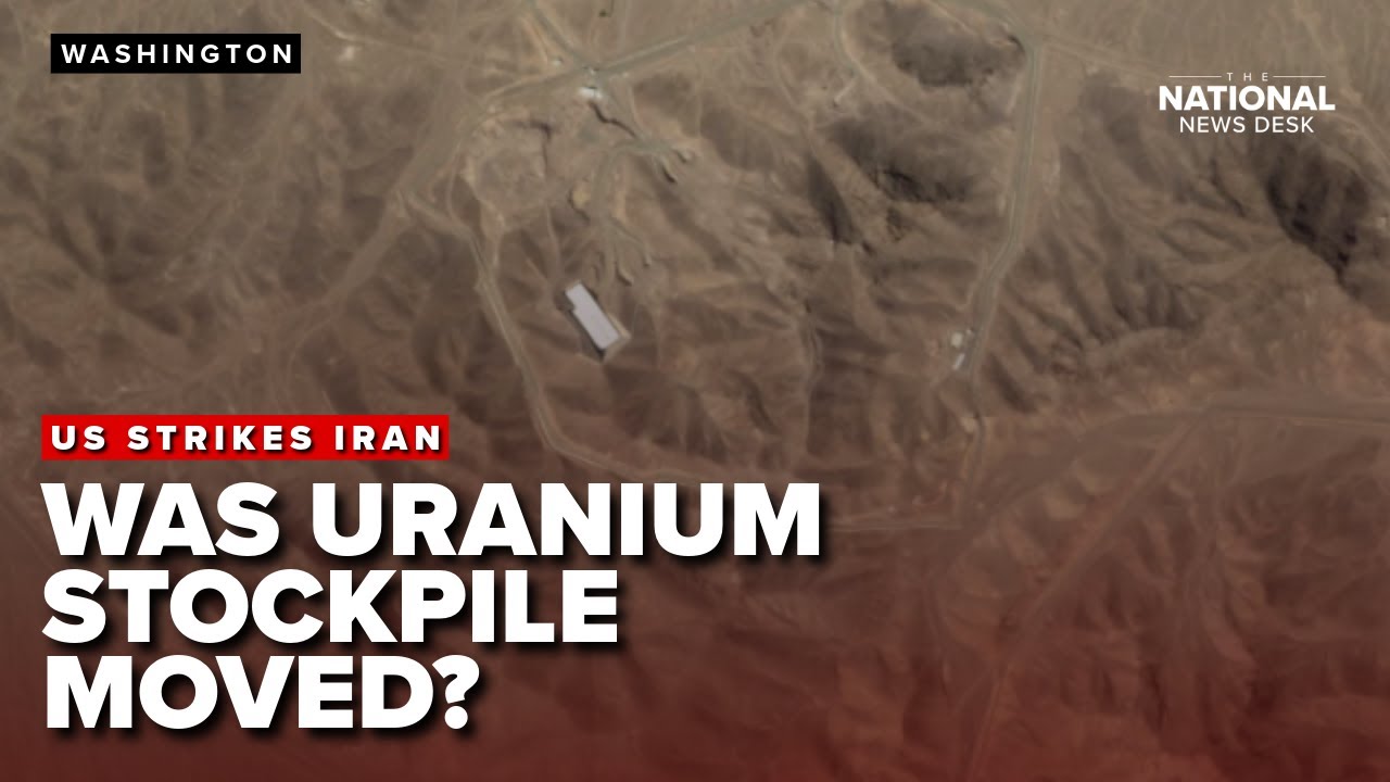 Israel says Iran moved uranium stockpile before Trump's strikes - YouTube