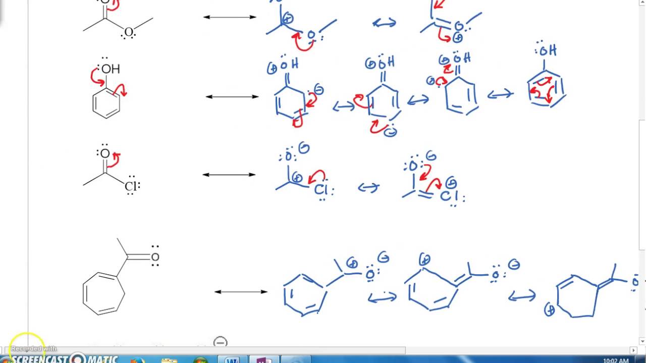 Resonance worksheet 002 - YouTube