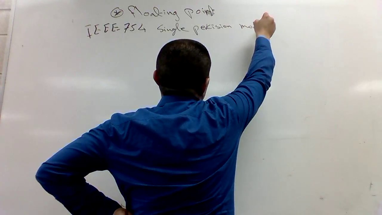 Assembly Lecture 5- Floating Point Representation Single Precision and ...