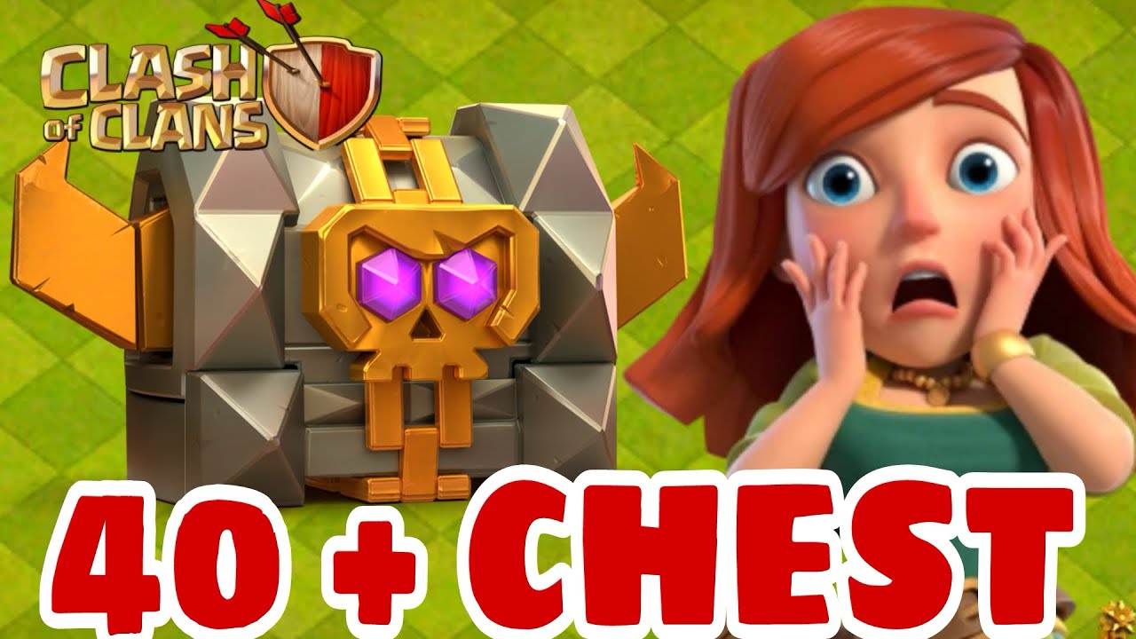 Opening 40+ Epic , Legendary 🤔Chest in Clash of Clans , Let’s Go ...
