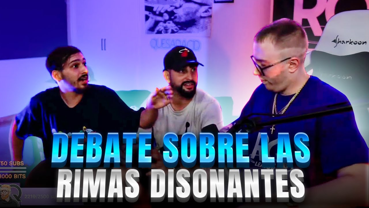 RODRIGO QUESADA DEBATE CON ORTEGA Y NACHO ARGENTINO SOBRE LAS RIMAS ...