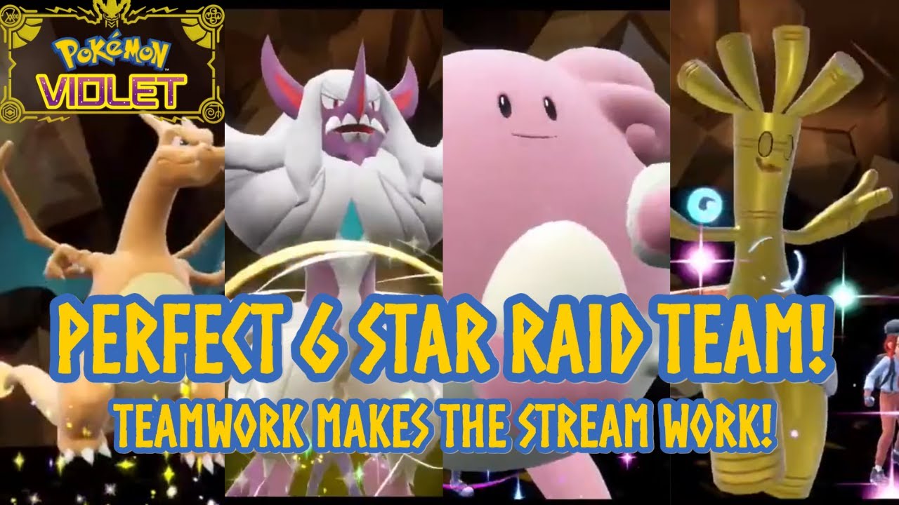 Is this the PERFECT team for a 6 star Raid in Pokemon Violet? - YouTube