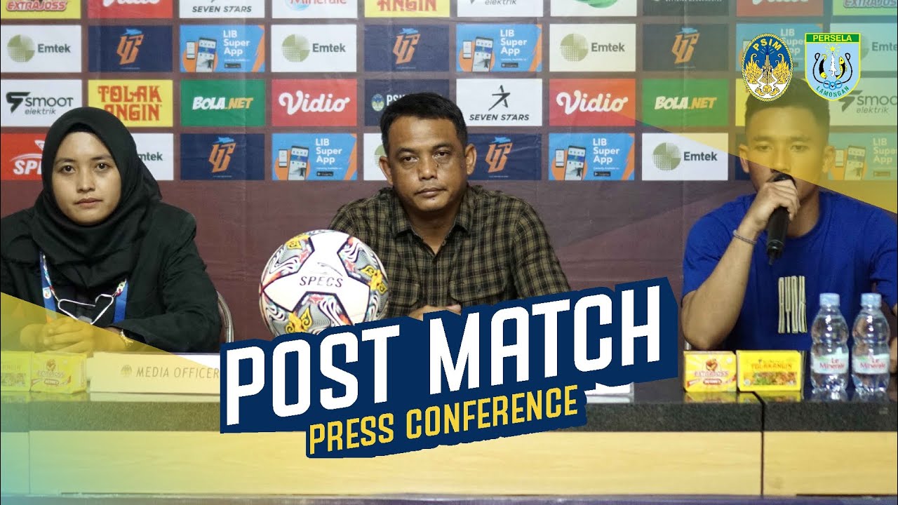 PSIM JOGJA - Post Match Press Conference: PSIM Kembali Meraih Hasil ...