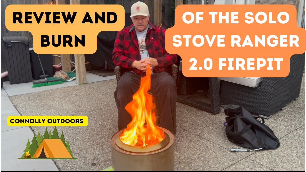 Review And Burn-The Solo Stove Ranger 2.0 Firepit 🔥 - YouTube