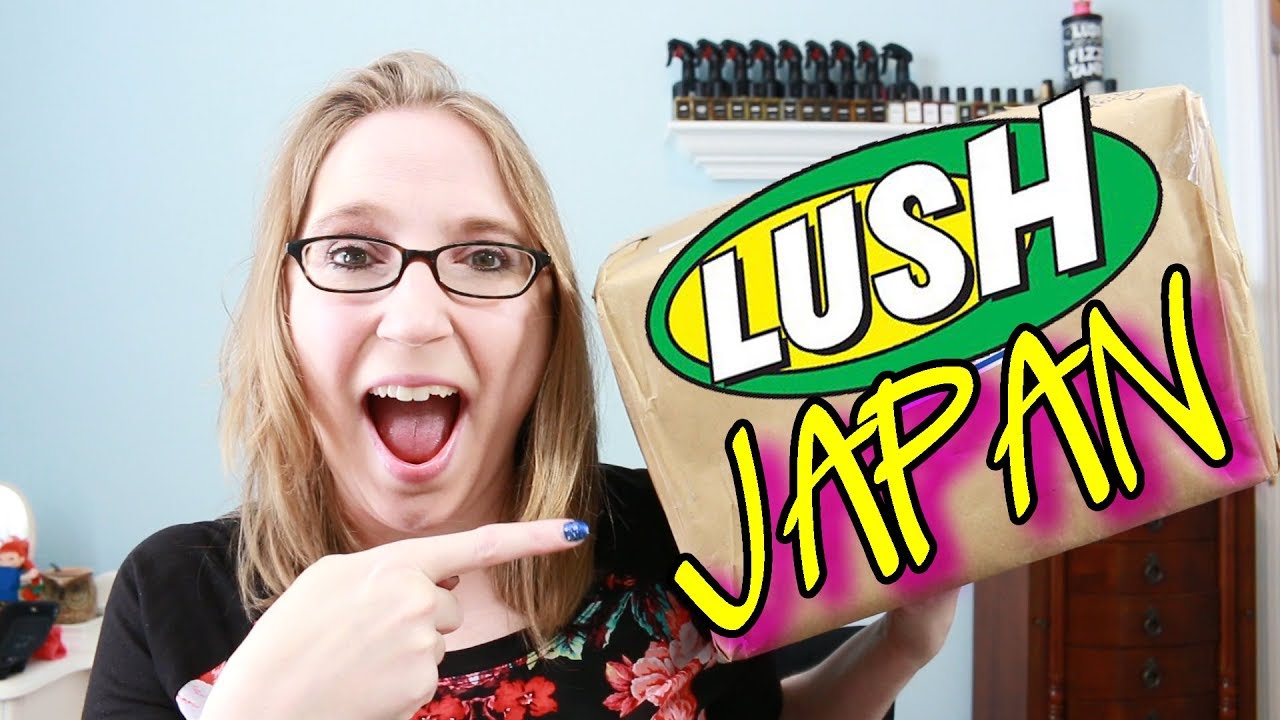 LUSH Japan Harajuku Store Exclusive MYSTERY BOX! Subscriber Mail ...