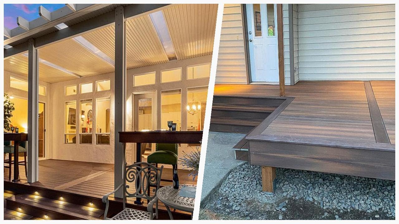 75 Ground Level Deck Design Ideas You'll Love 😊 - YouTube