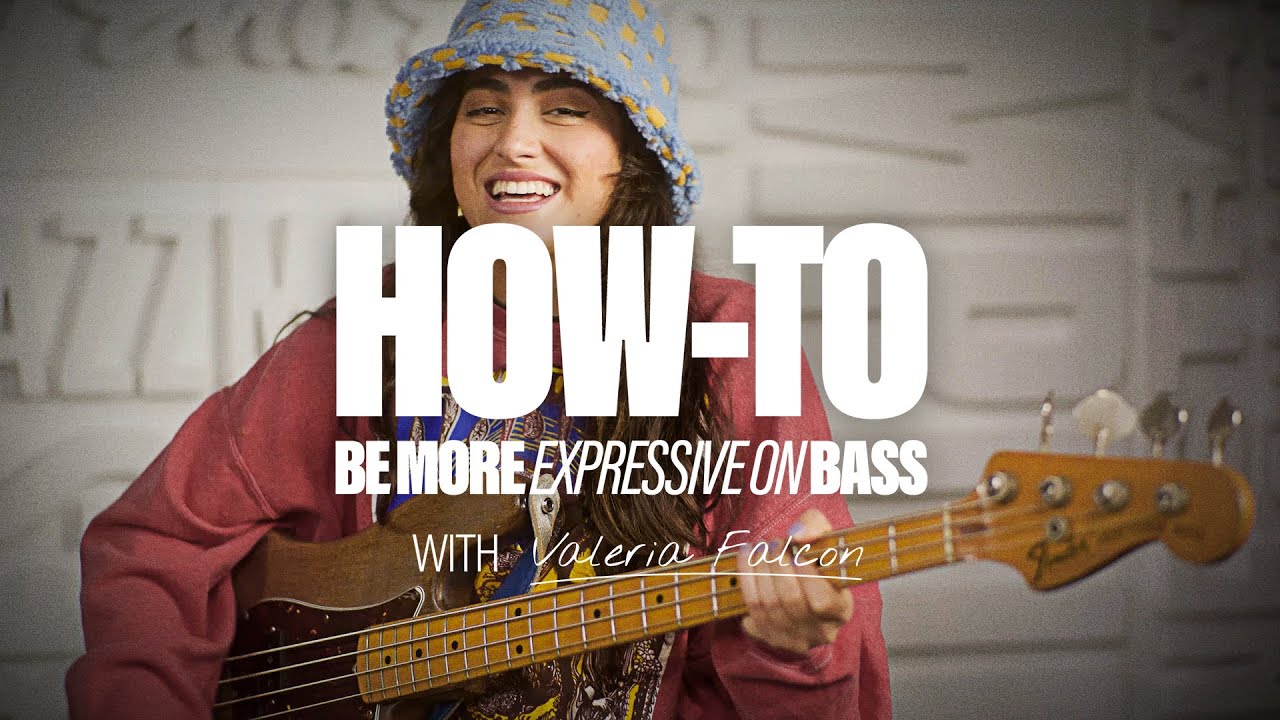 How to Be More Expressive on Bass with Valeria Falcon | How To | Fender ...