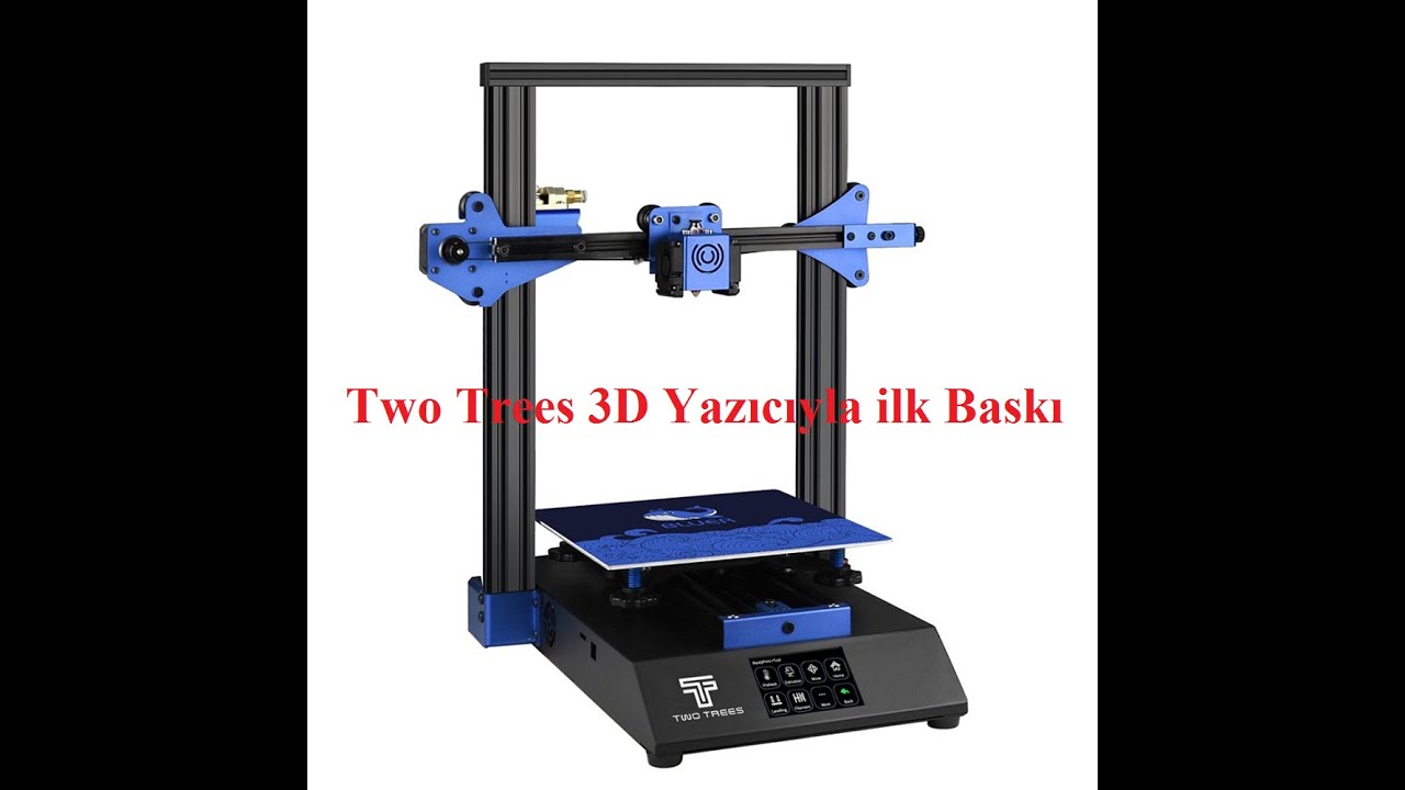 Two Trees 3d Printer first print out ( ilk baskı ) - YouTube